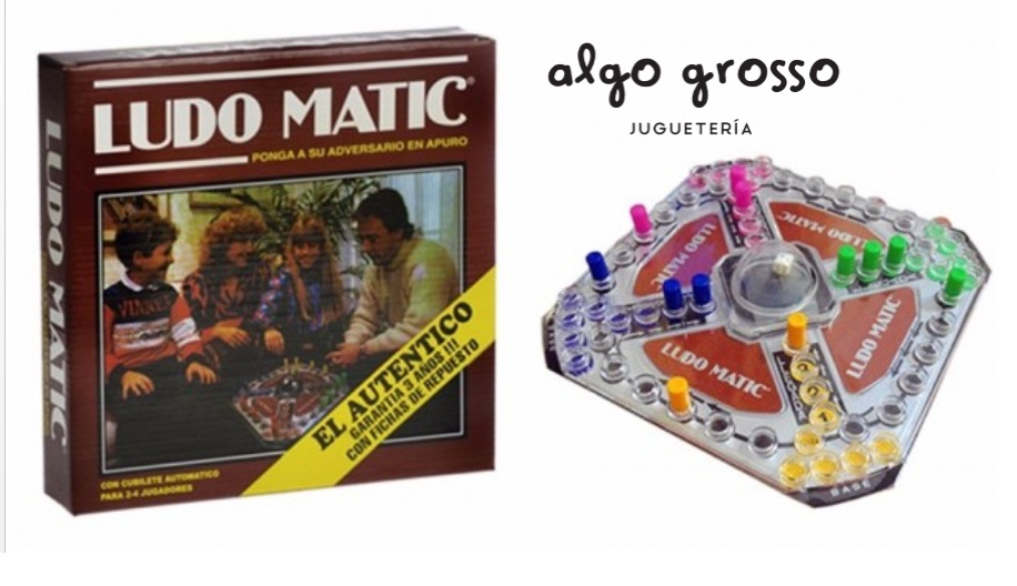 LUDO MATIC CLASICO art.1001 – Algo Grosso – Juguetería