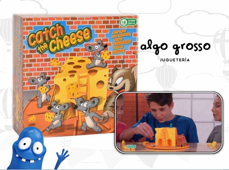CATCH THE CHEESE GAME art.1947 – Algo Grosso – Juguetería