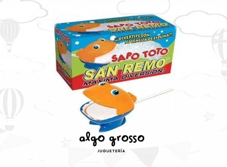 SAPO TOTO BURBUJERO SAN REMO art.106721 - Algo Grosso - Juguetería