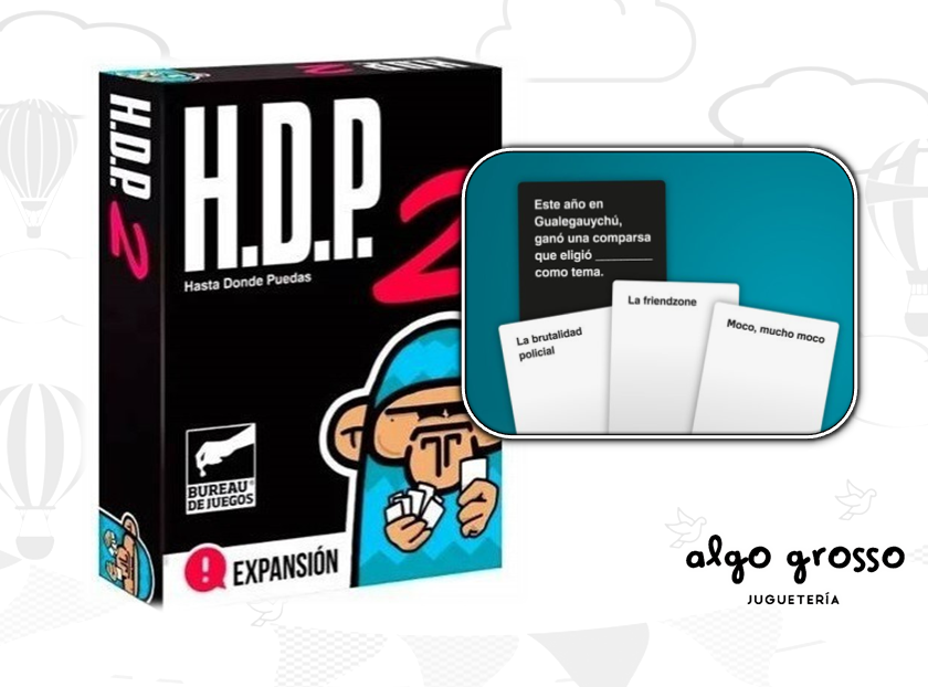 H.D.P. EXPANSION 2 art.HDP2 - Algo Grosso - Juguetería