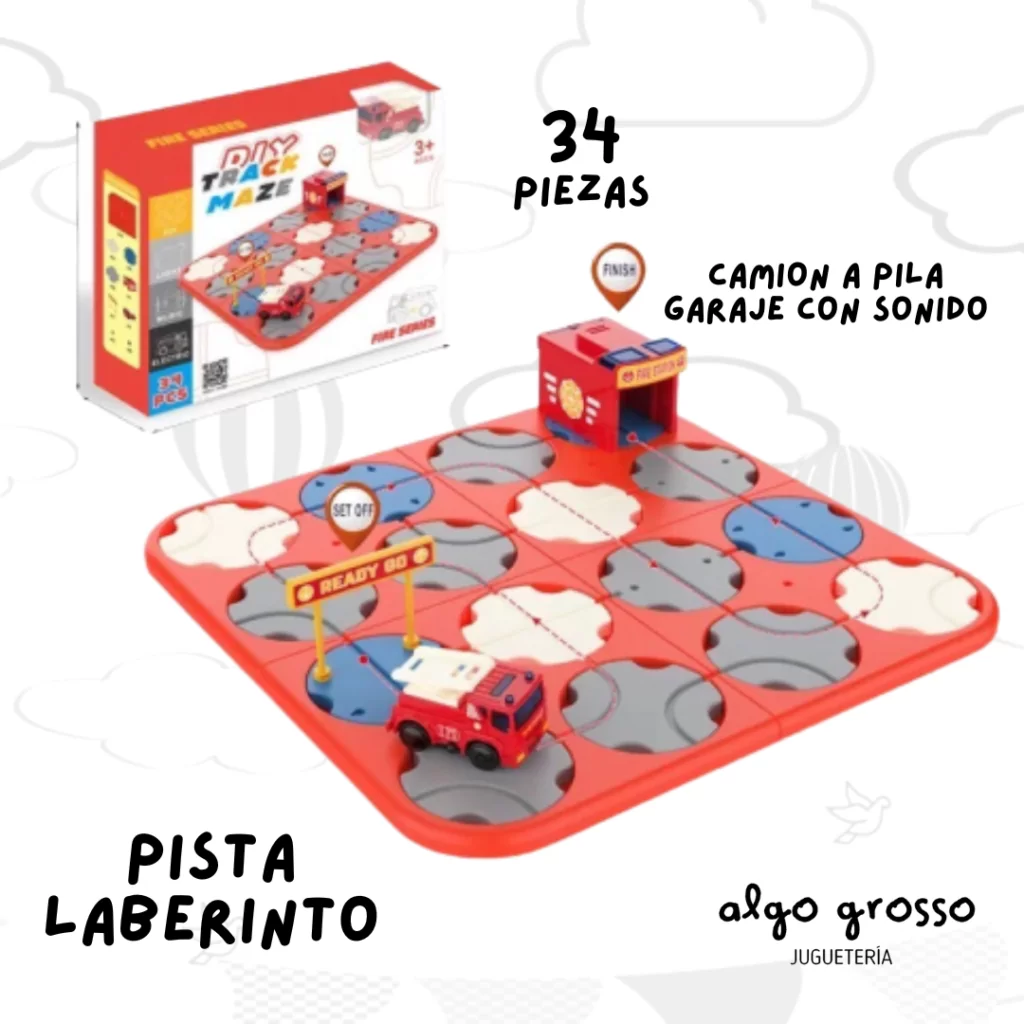 PISTA LABERINTO BOMBERO art.2023-3 – Algo Grosso – Juguetería