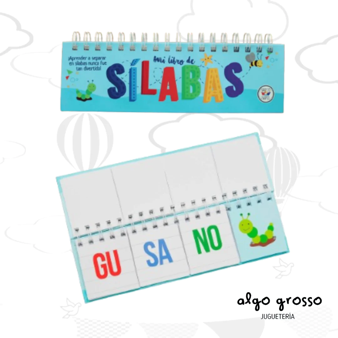 MI LIBRO DE LAS SILABAS art.692 – Algo Grosso – Juguetería