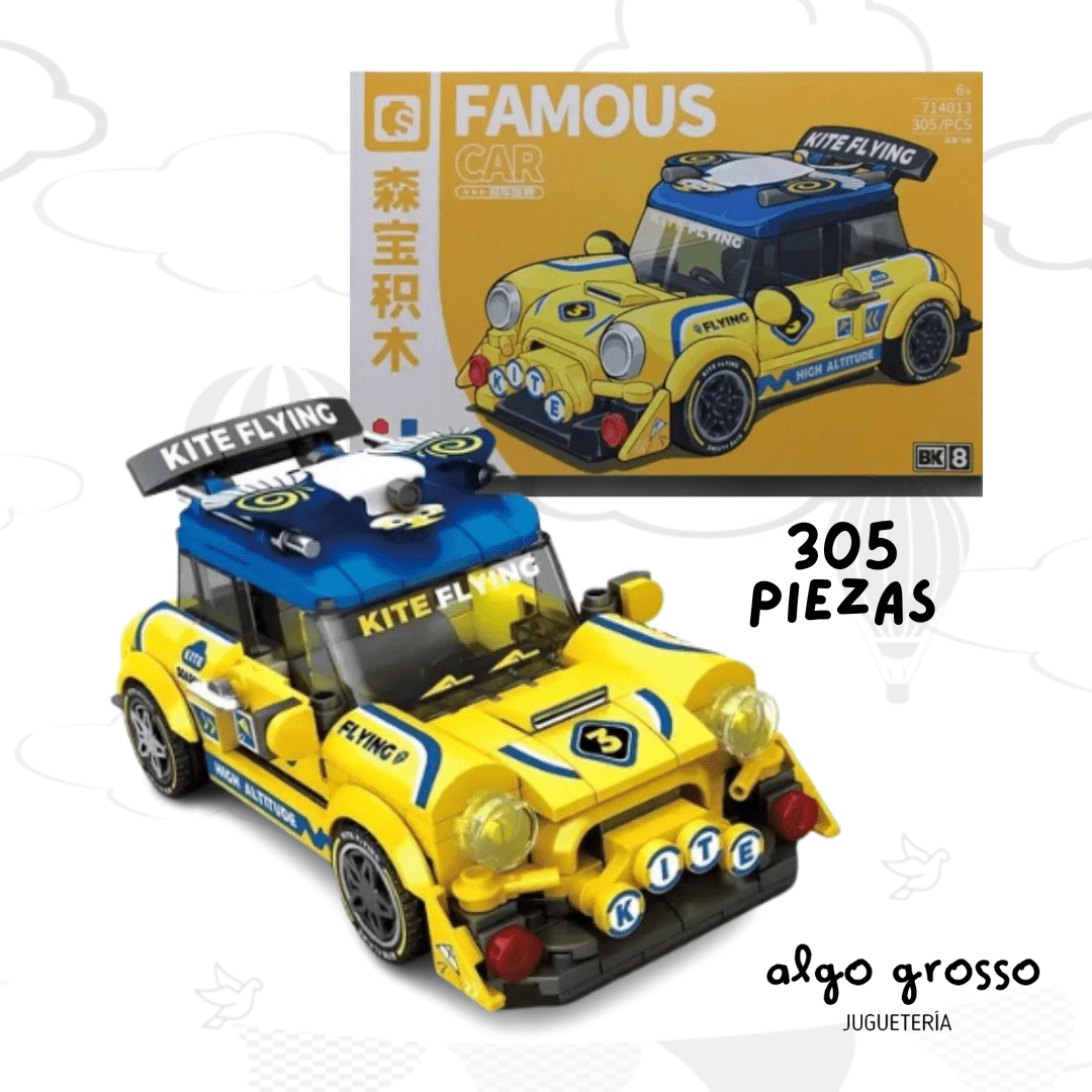 AUTO MINI COOPER FAMOUS CAR PARA ARMAR SEMBO – SIMIL art.A201174 – Algo ...